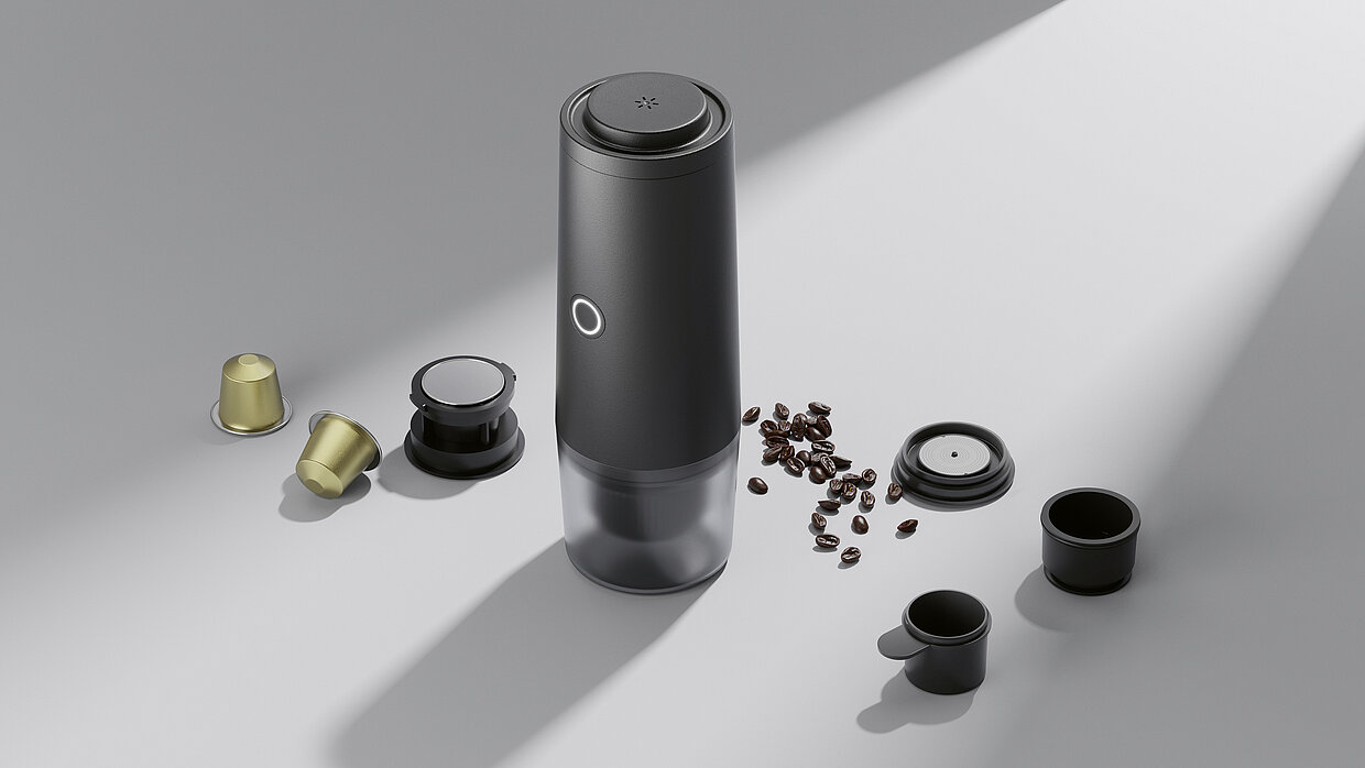 Red Dot Design Award: (PCM04) Pro Version-Portable Espresso Maker