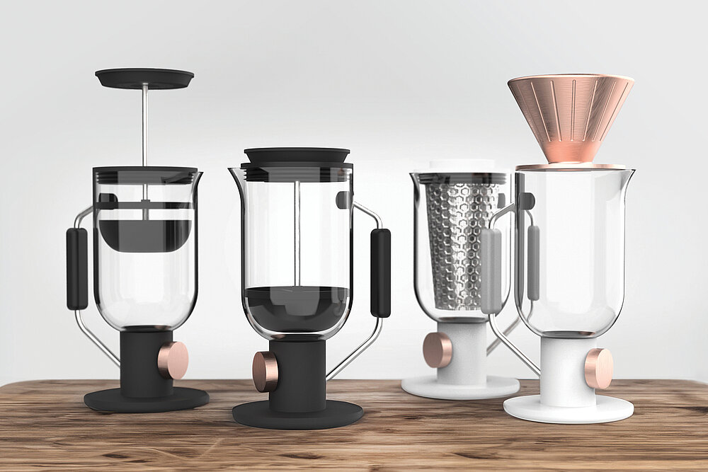 Red Dot Design Award: EXTRACION: Intelligent Coffee Maker & App