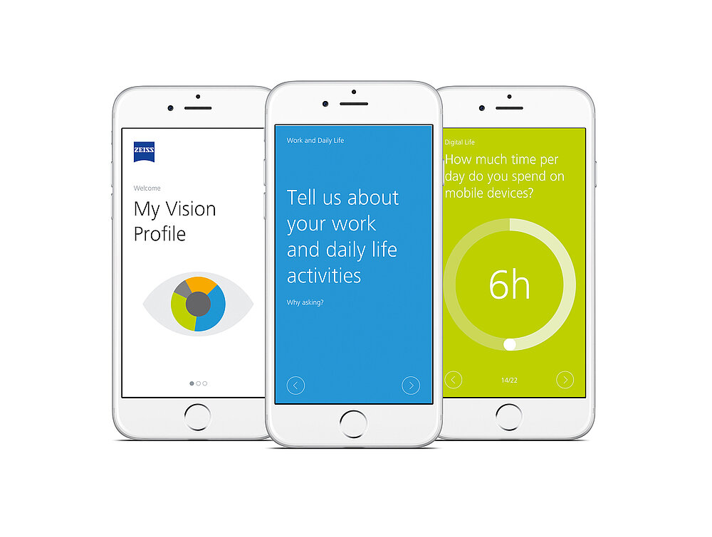 Red Dot Design Award: Carl Zeiss Vision – My Vision Profile