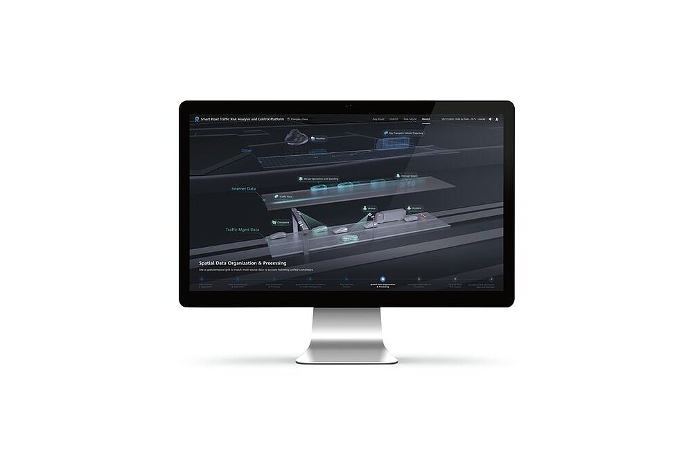 Red Dot Design Award: Smart Road Traffic Risk Analysis and Control Platform