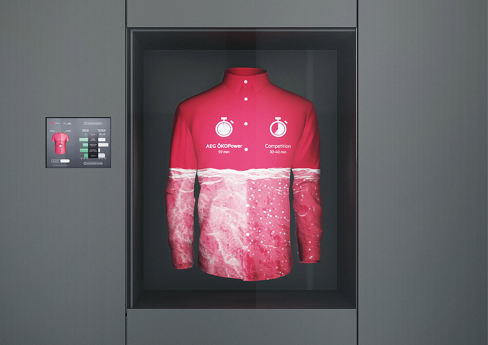 Red Dot Design Award: AEG Interactive Shirt Installation