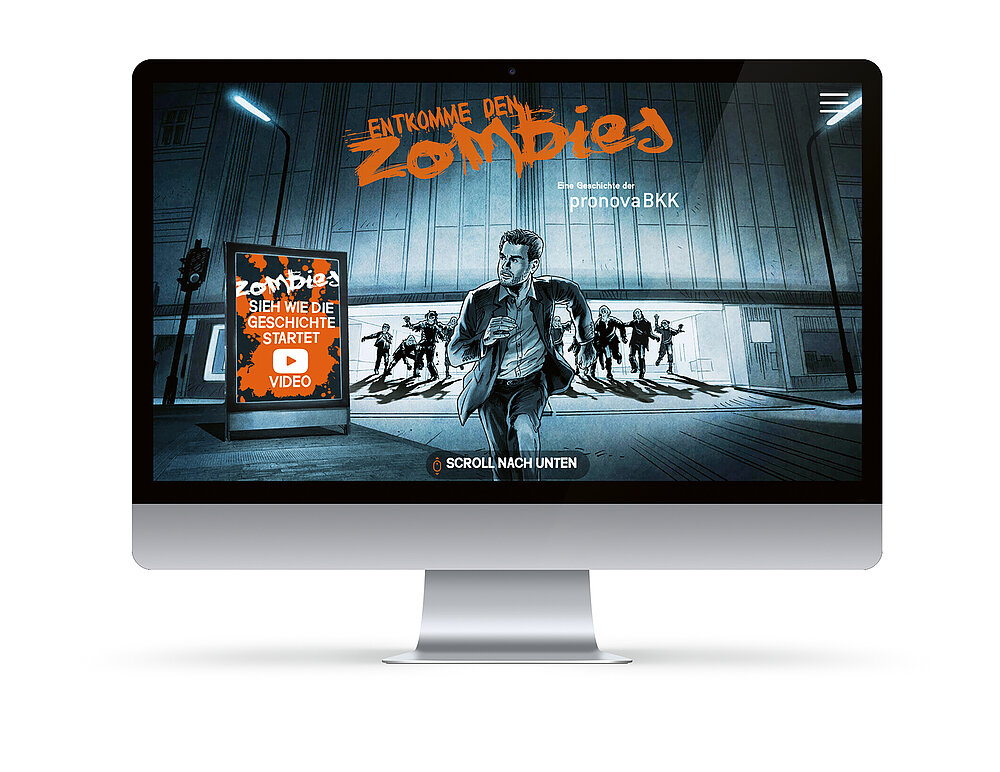 Red Dot Design Award: Mission Health – Zombie Hunt