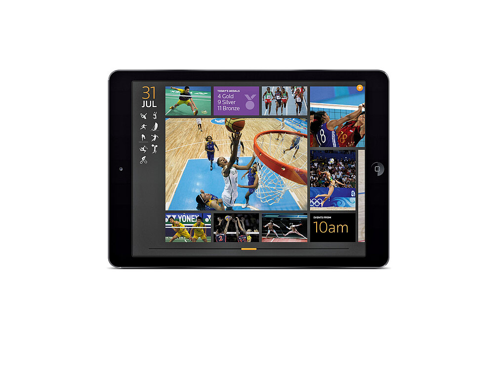 Red Dot Design Award: Thomson Reuters Olympics iOS App