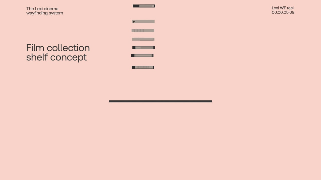 Red Dot Design Award: The Lexi Cinema Wayfinding