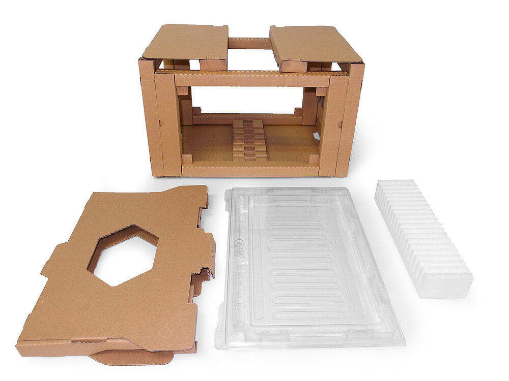 Red Dot Design Award: LCD/LED NB Panel Shipping Box