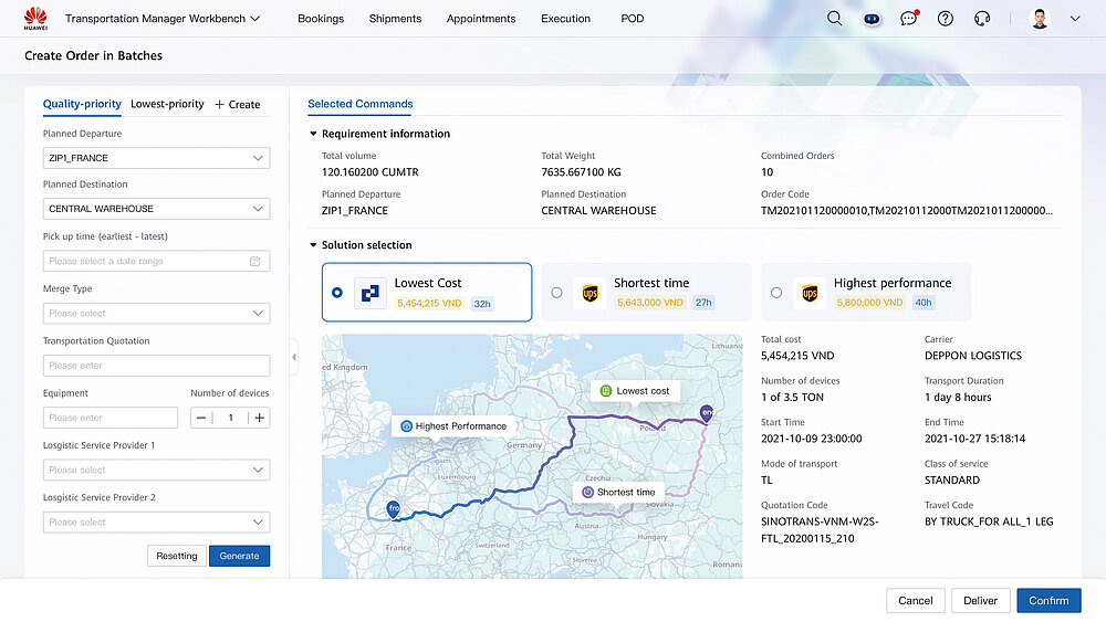 Red Dot Design Award: Huawei Transportation Management System