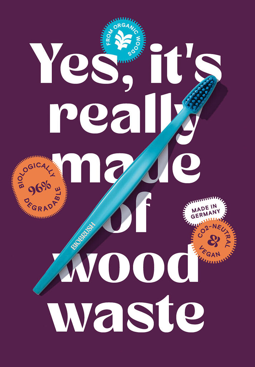 Red Dot Design Award: Biobrush – A Compostable Toothbrush