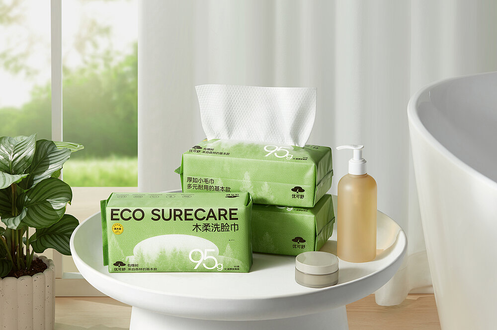 Red Dot Design Award: Eco Surecare Disposable Facial Towel