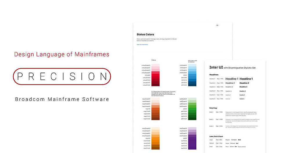 Red Dot Design Award: Precision Web Design System