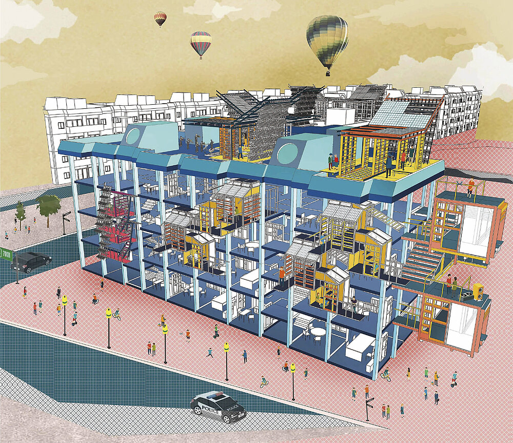 Red Dot Design Award: Bacteria City - Mutated House