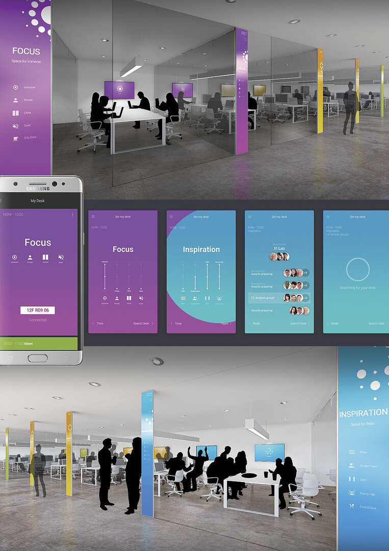 Red Dot Design Award: Hybrid Workspace