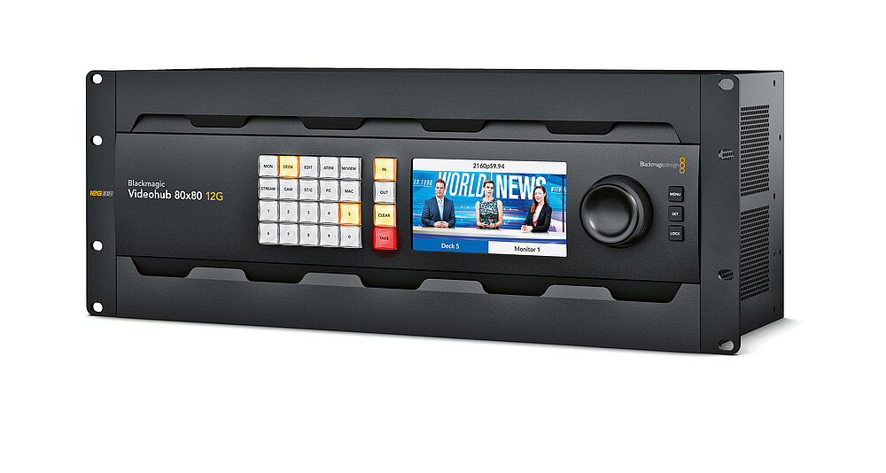 Red Dot Design Award: Blackmagic Videohub 80x80 12G