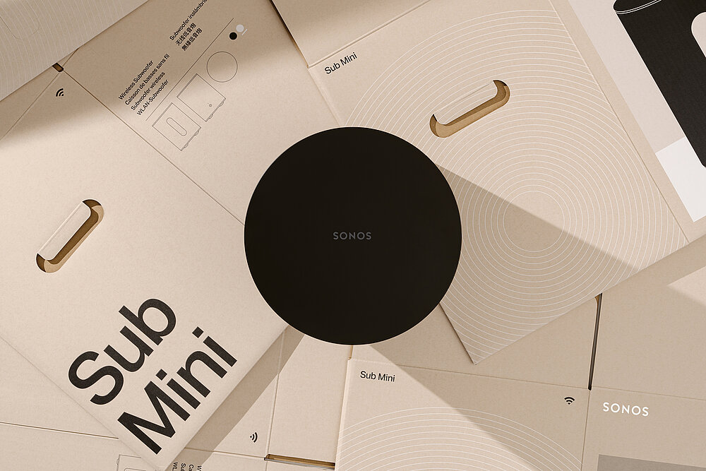 Red Dot Design Award: Sonos Sub Mini and Sonos Ray Packaging