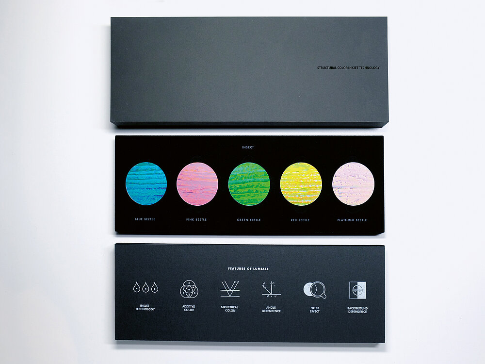 Red Dot Design Award: Structural Color Inkjet Technology