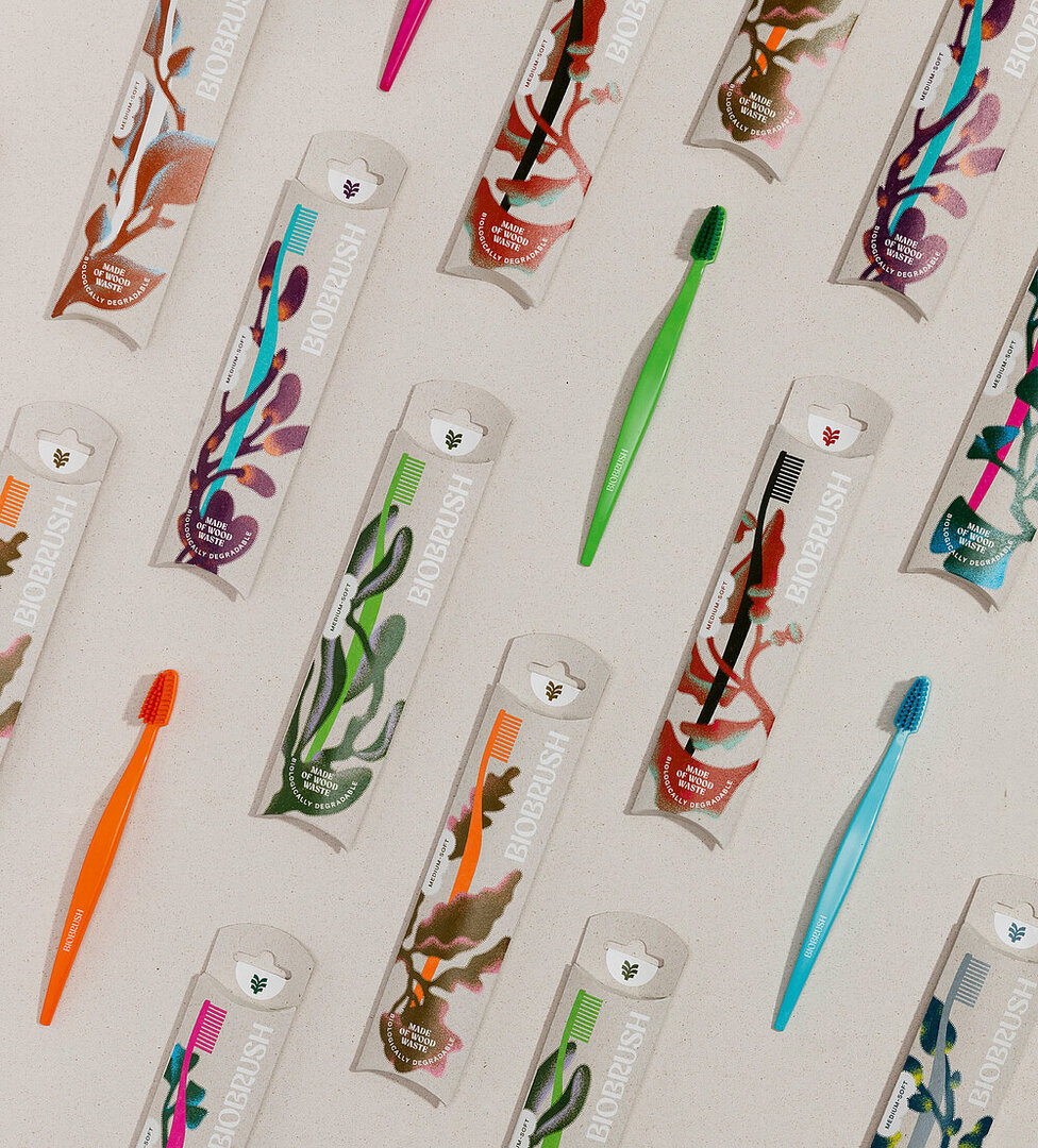 Red Dot Design Award: Biobrush – A Compostable Toothbrush
