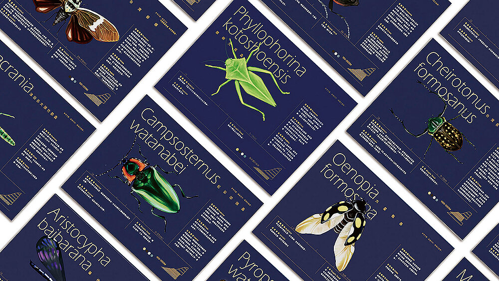 Red Dot Design Award: Native Insect Compilation