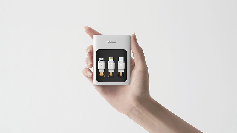 Red Dot Design Award: Smart Desktop Cable Storage Product