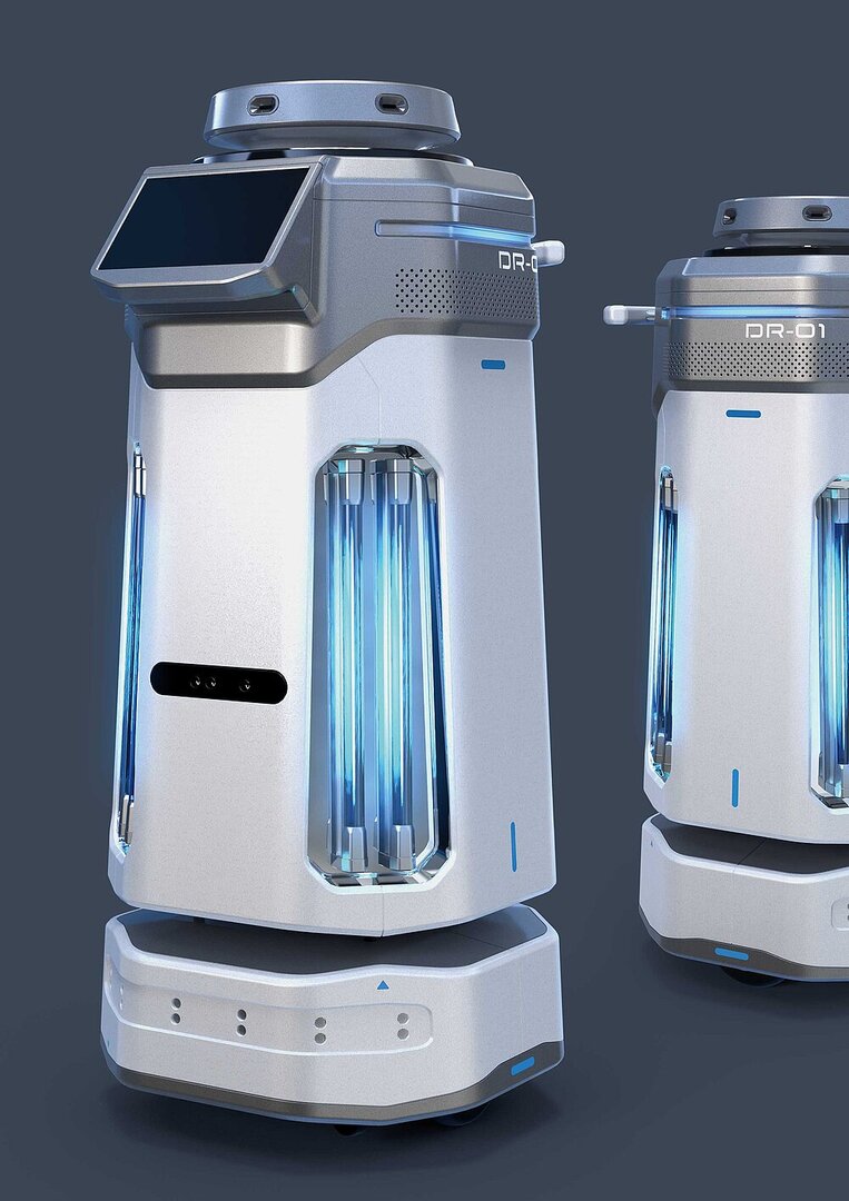Red Dot Design Award: DR-01 Disinfect Robot