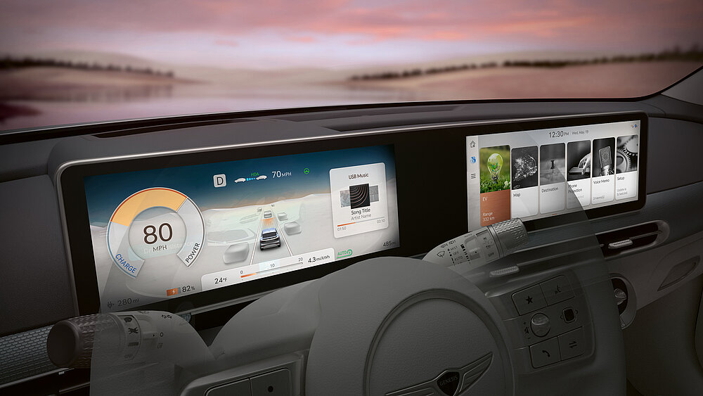 Red Dot Design Award: Genesis ccIC (Connected Car Integrated Cockpit ...