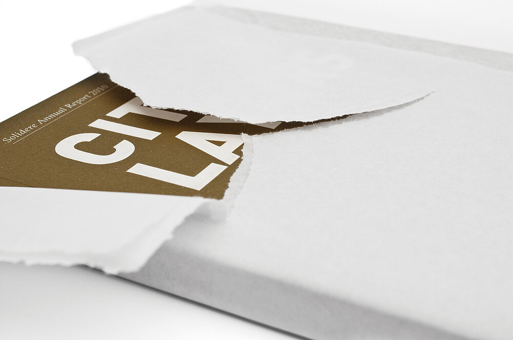 Red Dot Design Award: City in Layers Solidere Annual Report 2010