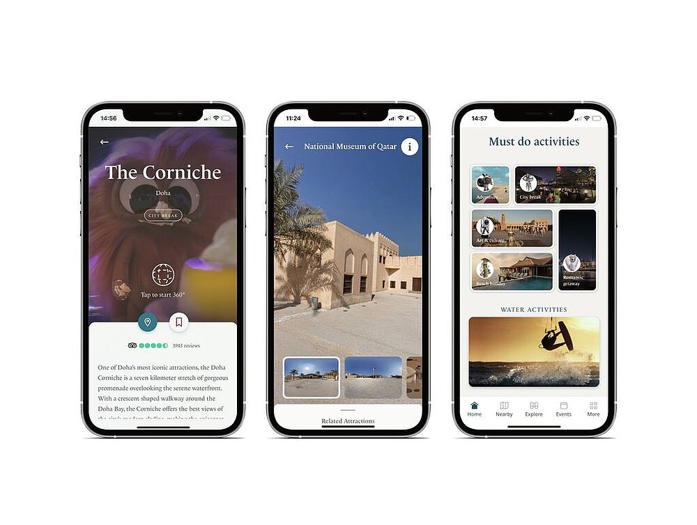 Red Dot Design Award: Visit Qatar Mobile App for Qatar Tourism