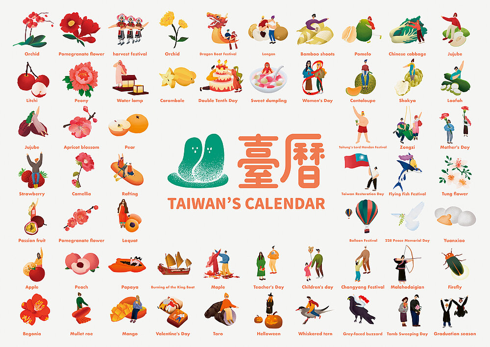 Red Dot Design Award: Taiwan’s Calendar