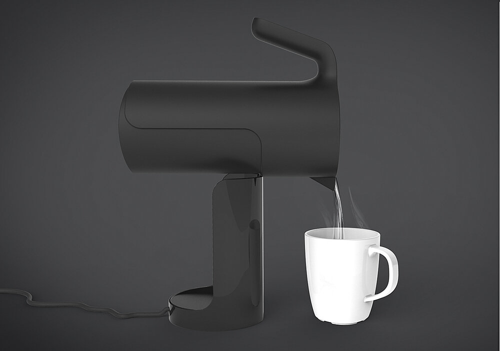 Red Dot Design Award: Tilt. An inclusive kettle to aid pouring and filling