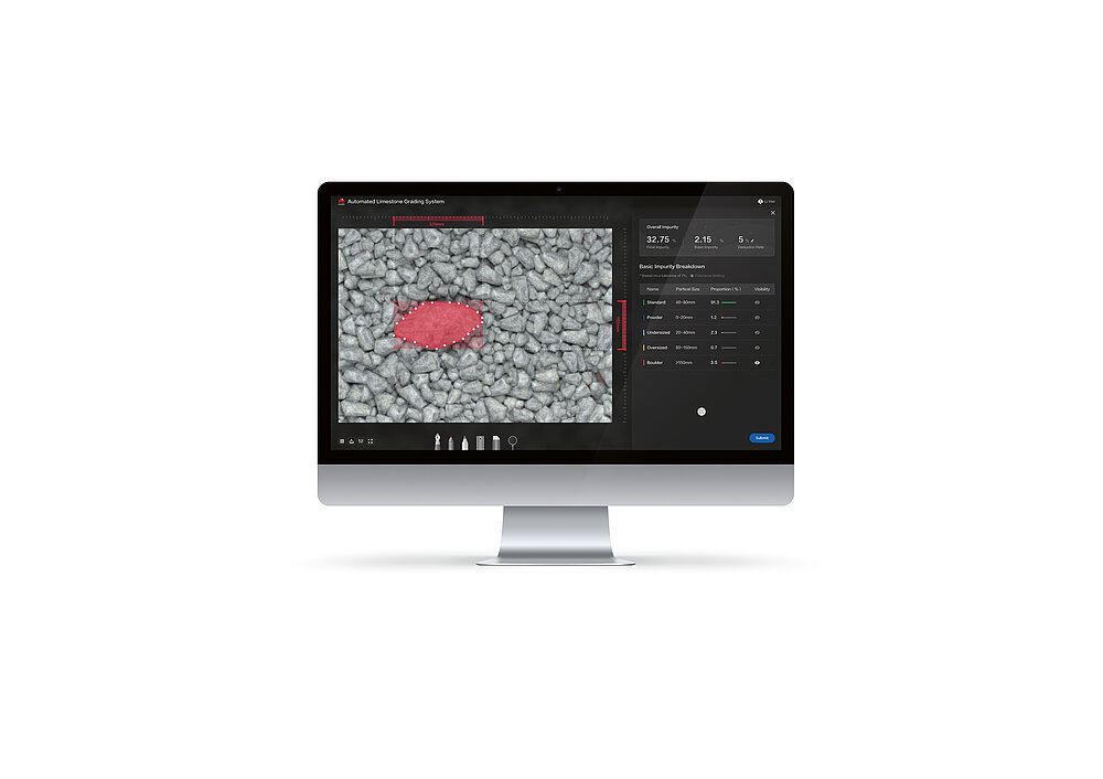 Red Dot Design Award: Automated Limestone Grading System