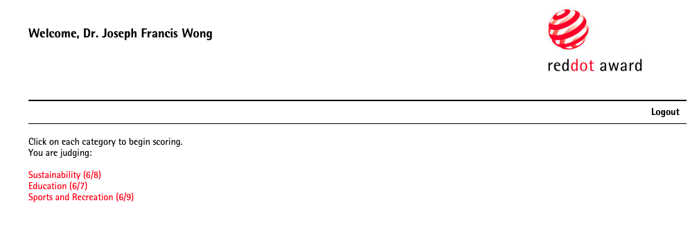 Judgingcard Online Results