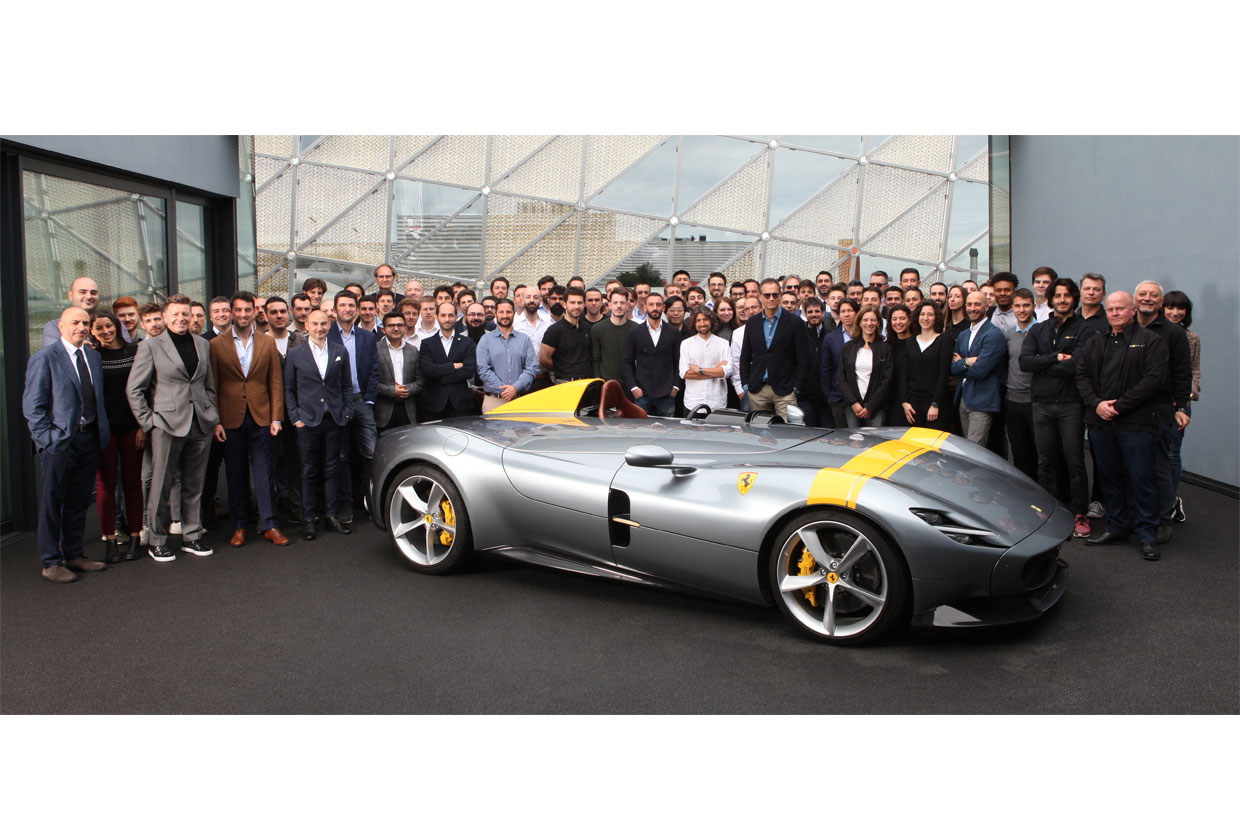 Flavio Manzoni and the Ferrari Design Team
